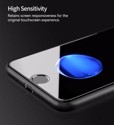 Cina HD rimuovono l'anti macchia del protettore di vetro dello schermo temperata iPhone per Iphone 6 7 8 in vendita