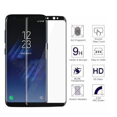 Cina Il bordo per orlare Samsung ha temperato l'anti graffio/pezzo/impronta digitale del protettore di vetro dello schermo in vendita