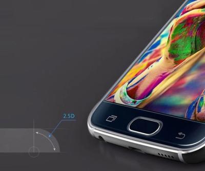 Cina Chiara di segretezza copertura a schermo pieno del protettore di vetro dello schermo temperata Samsung ultra HD in vendita
