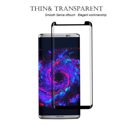 Cina Il protettore di vetro dello schermo temperato il bordo di Samsung Galaxy, macchia il protettore libero dello schermo in vendita