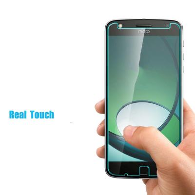 Cina Bolla del graffio del chiaro protettore di vetro dello schermo temperata gioco di Moto Z anti liberamente in vendita