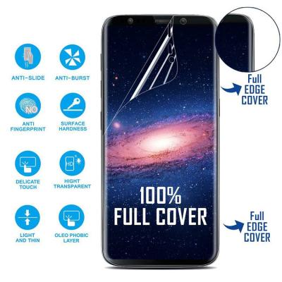 Cina Copertura completa dell'ANIMALE DOMESTICO del bordo del protettore trasparente dello schermo per il Samsung Galaxy S8 in vendita
