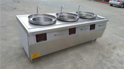 Cina attrezzatura commerciale di approvvigionamento 30kw per minestra con la testa tre in vendita