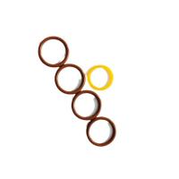 Assortimento di anelli O in silicone per alimenti Dimensioni complete per sigillamento Accetta ordini OEM