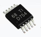 中国 DAC7554IDGS Digital to Analog Converters - DAC Low-Power Low-Glitch 12-Bit DAC 販売のため