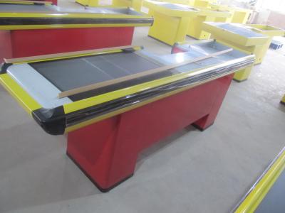 Cina Cassa luminosa del supermercato con il nastro trasportatore 220V 60HZ in vendita