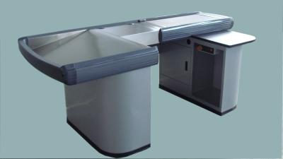 Cina Cassa del supermercato di Gray d'argento con la cinghia 2500L*1060W*900H in vendita