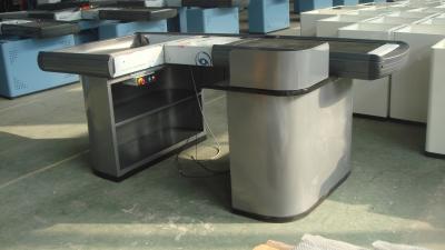 Cina Cassa del nastro trasportatore di Gray d'argento con il pannello acrilico in vendita
