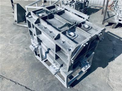 China Os moldes rotatórios de alumínio da anti oxidação que moldam o gabarito da espuma do cargo do plutônio com 4 injetam furos à venda