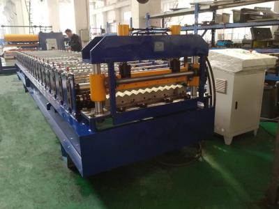 China 1250mm 1000mm 914mm Material Width Corrugated Roofing Roll Forming Machine en venta