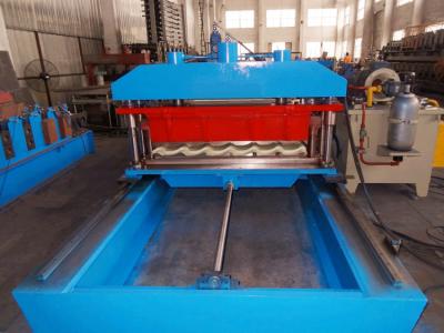 Китай 6-8m/min Servo Flying Punching And Cutting Metal Tile Roll Forming Machine продается