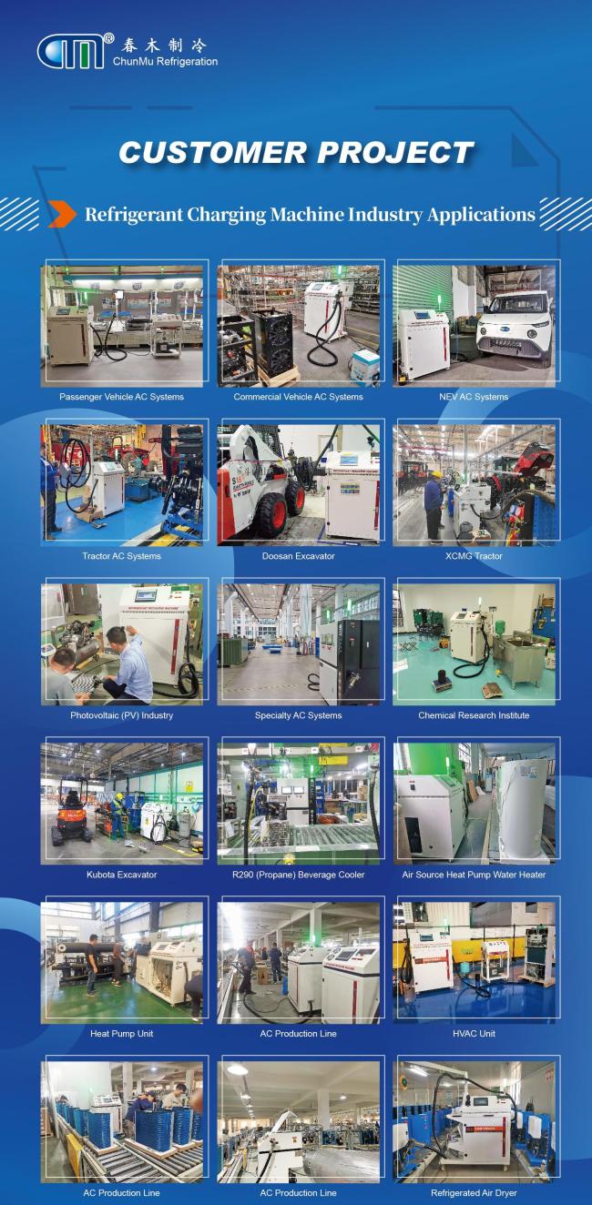 Refrigerant Charging Machine with High Charging Accuracy for Chiller Factory 27