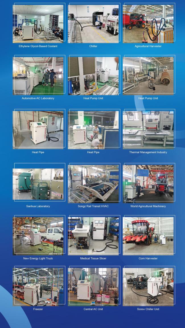 Refrigerant Charging Machine with High Charging Accuracy for Chiller Factory 28