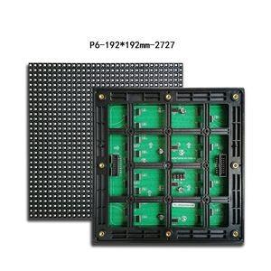 China High Brightness P6mm LED Display Module 192X192mm for Outdoor Fixed Installation for sale