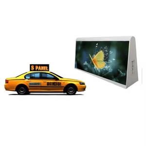 China Car P2.5 Waterproof Double-Sided Taxi Top LED Display Digital Signage Screen LED Commercial Advertising Display Screen for sale
