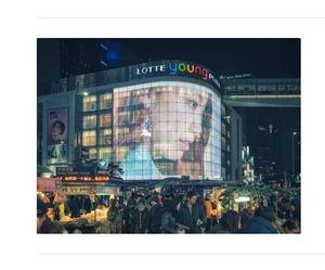 China P8 Full Color Indoor Outdoor Soft Curlable Crystal Transparent LED Film Display for sale