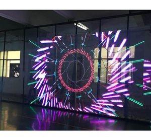 China Ultra-Clear Indoor and Outdoor Transparent LED Display Screen for sale