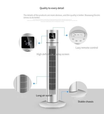 China 3 Speed Electric Rotating Tower Fan for Quiet and Silent Air Cooling in Large Rooms for sale