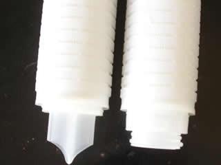 High efficiency 0.22um Hydrophilic PES membrane Pleated filter cartridge Code 7