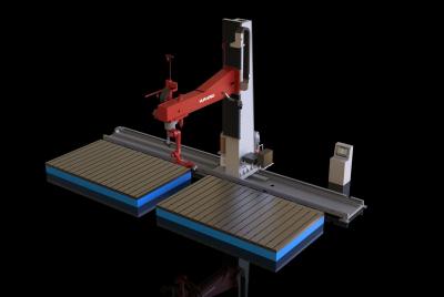 China Autonomous Path Robotic Welding Machine 6 Axis Robotic Arm Welder for sale