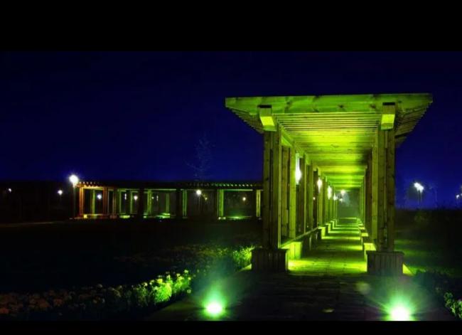 LED landscape lighting application