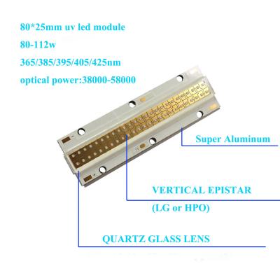 中国 UVA UVB UVC 20W 50W 200W LEDの配列の破片3535紫外線治癒のための3838 405nm 販売のため