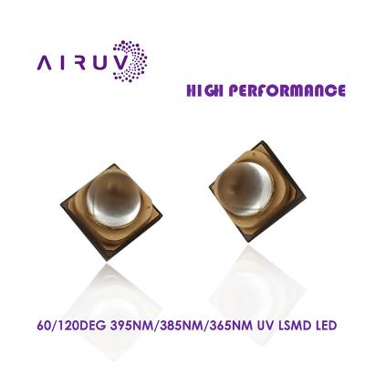 中国 OEM ODM 3838 Smd UvA LEDチップ 365-395nm 紫外線固化用 チップ LED 販売のため