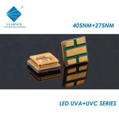 UVC ΦΑΚΌΣ ΓΥΑΛΙΟΎ ΧΑΛΑΖΊΑ τσιπ ΣΠΑΔΊΚΩΝ SMD σειράς 0.5w 265-285nm 395-405nm 3535 UVA
