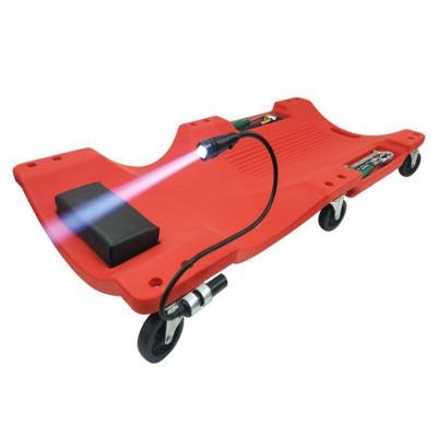 Cina Colore a 36 pollici principale di Car Creeper Red del meccanico dell'HDPE in vendita