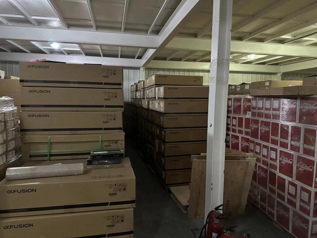 Server room setup