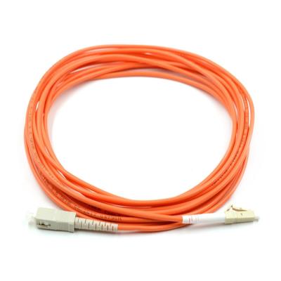 Cina Simplex a fibra ottica 2.0mm Lzsh di modo del cavo di toppa di LC UPC-LC UPC multi in vendita