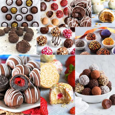 Chine Truffes de chocolat automatiques de brigadeiro de forme de boule faisant la machine à vendre