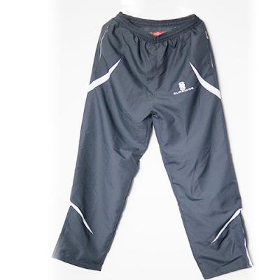 Cina Poliestere 100% che pareggia i pantaloni ed il rivestimento economici comodi respirabili della pista di sport degli uomini di logo su ordinazione in vendita