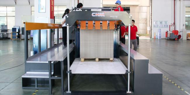 Control systems of CHM-1100 paper sheeter