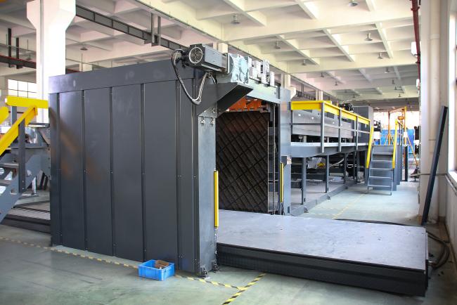 Paper sheeting machine production line