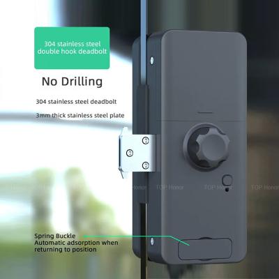China Punchfree Biometric Office Door Lock Smart Fingerprint 3D Face Recognition Door Lock à venda