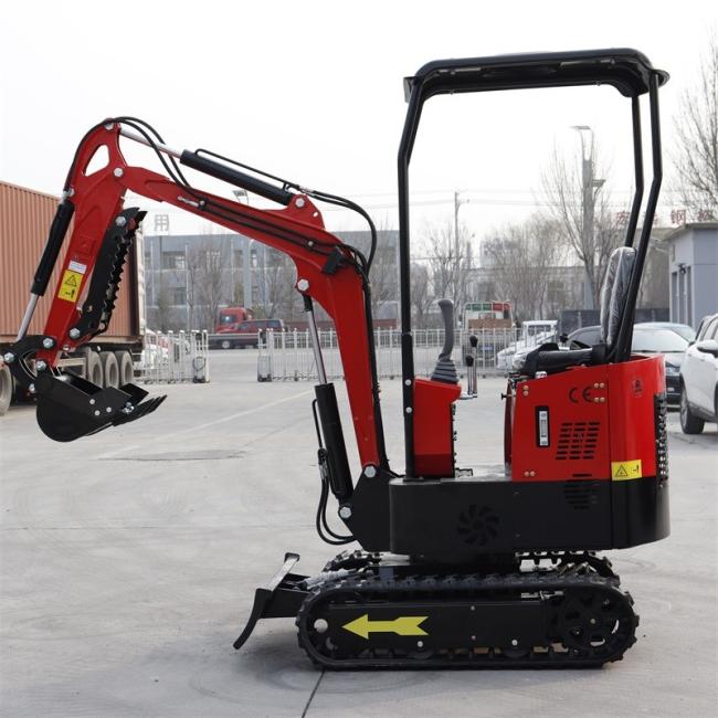 HT10H 1000kg Crawler Mini Hydraulic Excavator EPA/EURO 5 Home Use