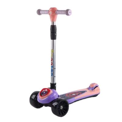 Cina Scooter pieghevole per bambini rosa/blu/giallo/verde in vendita