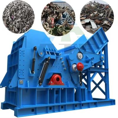Chine Déchiqueteur de métaux de ferraille facile à utiliser broyeur de boîtes en aluminium pour le recyclage des métaux lourds à vendre