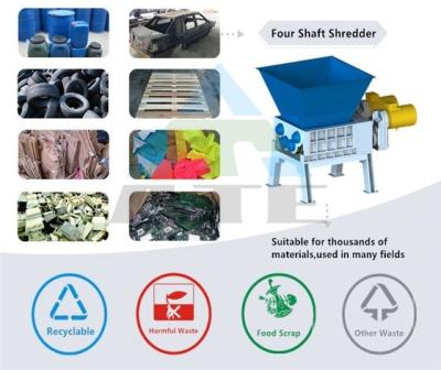 Chine Machine de déchiquetage des déchets métalliques en aluminium en laiton en fer en cuivre à vendre
