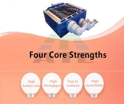 Chine Machine de déchiquetage des déchets métalliques en aluminium en laiton en fer en cuivre à vendre