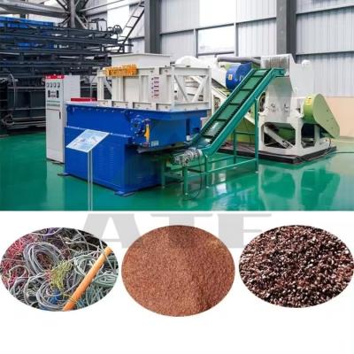 Chine 300-500 kg/h Capacité Mini machine de recyclage de fil de cuivre pour les circuits de vélo à vendre