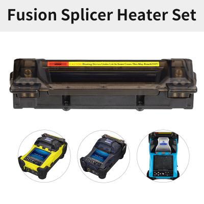 Splicer τήξης ινών FONGKO ο θερμαντικός καθορισμένος Μαύρος θερμαστρών φούρνων