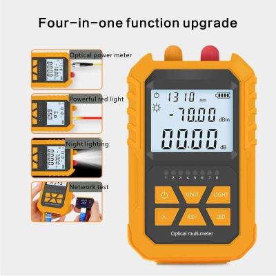 China FONGKO OPM VFL Medidor de potencia todo en uno Fibra óptica RJ45 Tester de cable Medidor de potencia óptica multifunción en venta