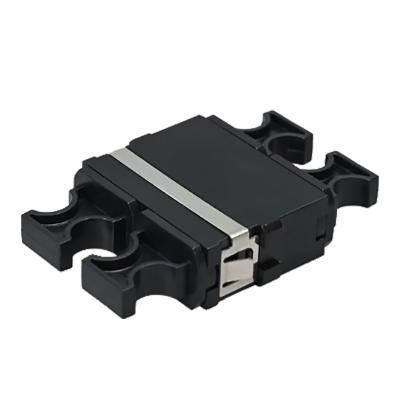 Cina FONGKO DX Flanges Fiber Optical MPO Adapter Fibre Optic Flangeless Duplex Adapter Coupler in vendita