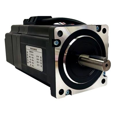 Cina Nema 34 Motore a passo ibrido con freno 8.5N.M 6A 4 filo per automazione industriale in vendita