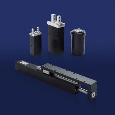 Cina IP66 DC 24V cilindro elettrico con Nema 8 stepper motor 50mm Stroke in vendita