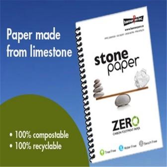 Cina Pietra Eco di carta RBD300 amichevole Rich Mineral Paper dell'HDPE del CaCO3 in vendita
