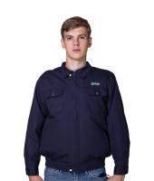 Outdoor Work Cooling Jacket with Cooling Fan in Smart Casual Style and 100% Cotton Material