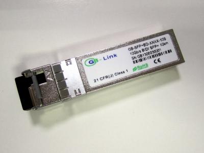 China Einmodenfaser 10G optischer SFP-Transceiver mit 802.3ae 10GBASE-ZR zu verkaufen